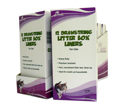 12 Draw String Litter Box Liners Large - Valuepet.ie – Valuepet.ie